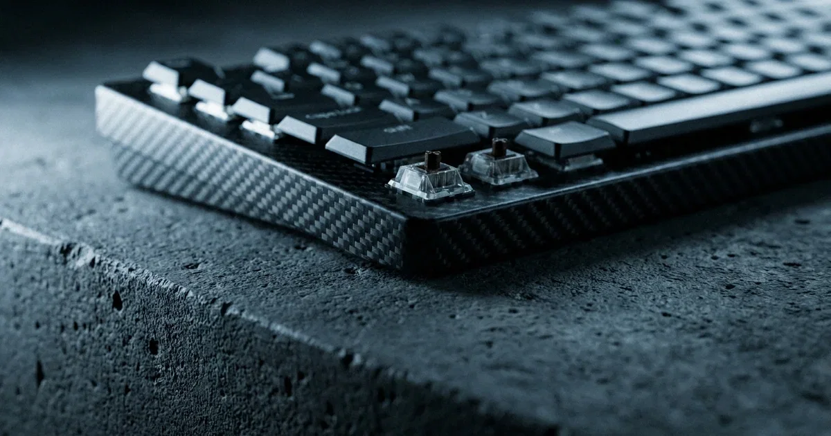 Keychron Reveals Carbon Fiber Keyboard Concept at Computex 2026 ...