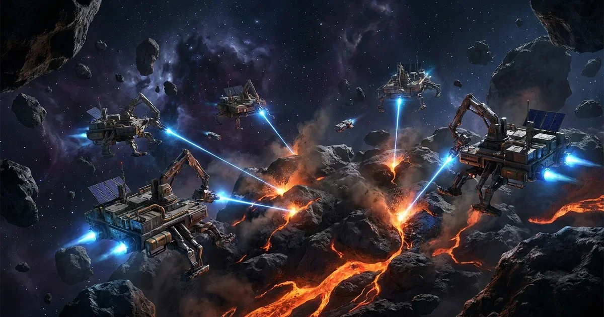 Starminer launches in Early Access with physics-driven space mining ...